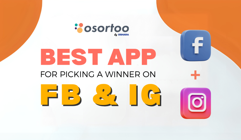 Random Comment Picker for Facebook and Instagram Giveaways - Osortoo